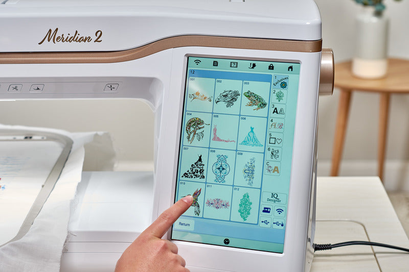 Touch Screen Machines – Family Sewing